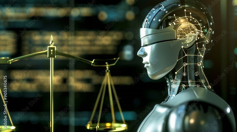 AI rules and law concept enforce to control AI artificial intelligence ...