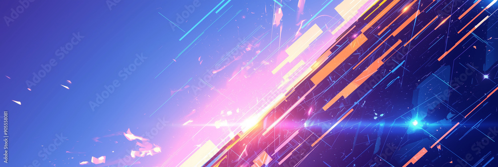 Cyberpunk Technical background abstraction UI UX modern trendy design ...