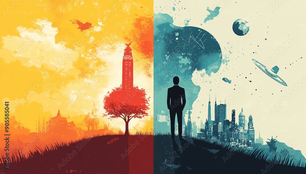 Left and Right Side of Personal Growth: Past Achievements vs. Future ...