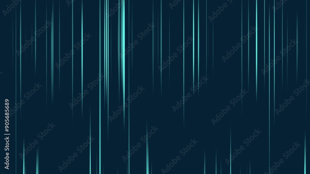 Animation of moving vertical lines on a dark background. Design. Moving ...