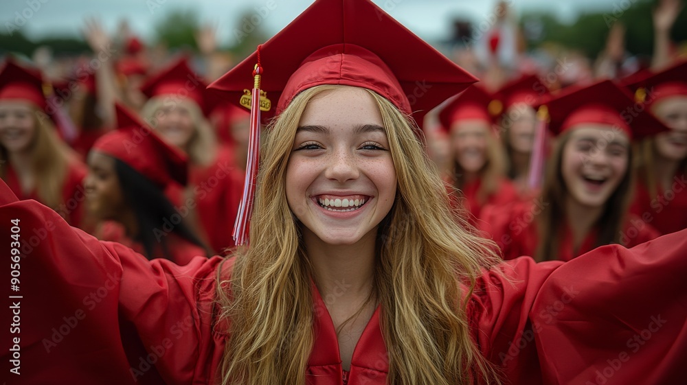 High school graduates celebrate enrollment by using student ...