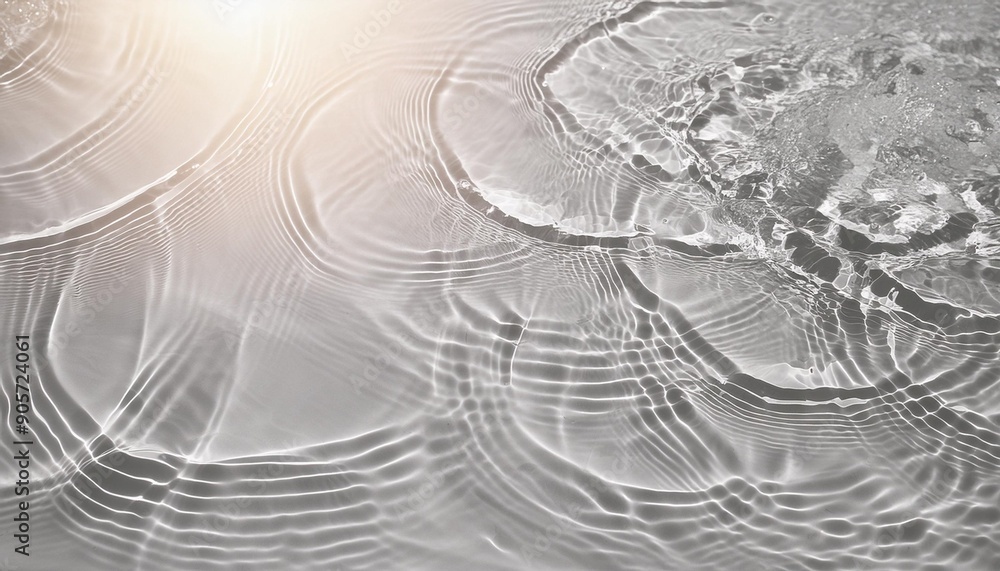 water texture with sun reflections on the water overlay effect for ...