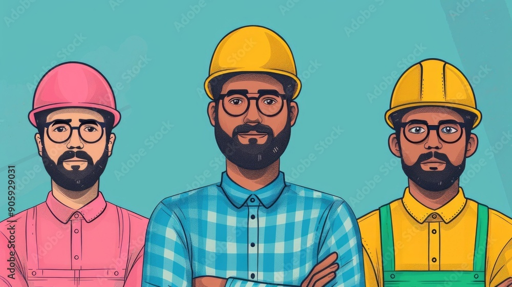 of a pastel colored poster celebrating the contributions and ...