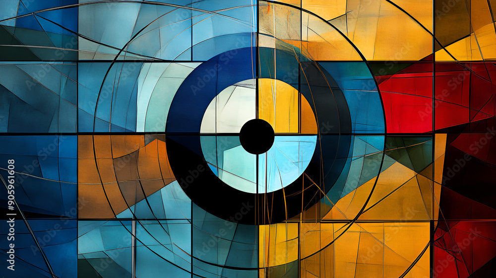 High contrast art collage depicting brand positioning strategies with a ...