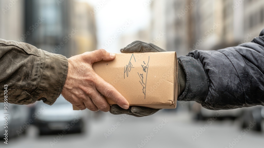 Efficient Courier Service: Handing Over Signed Delivery Receipt to ...