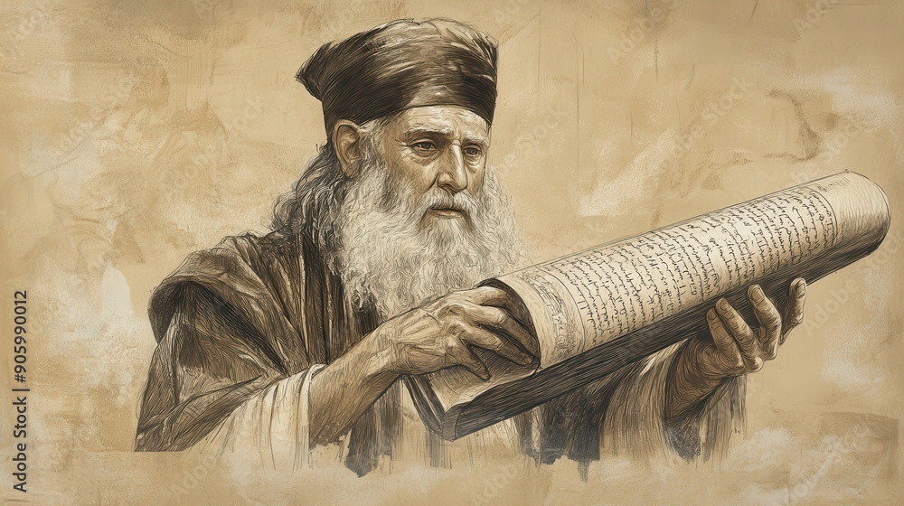 Biblical Illustration of Leviticus, The Year of Jubilee, Israelite ...