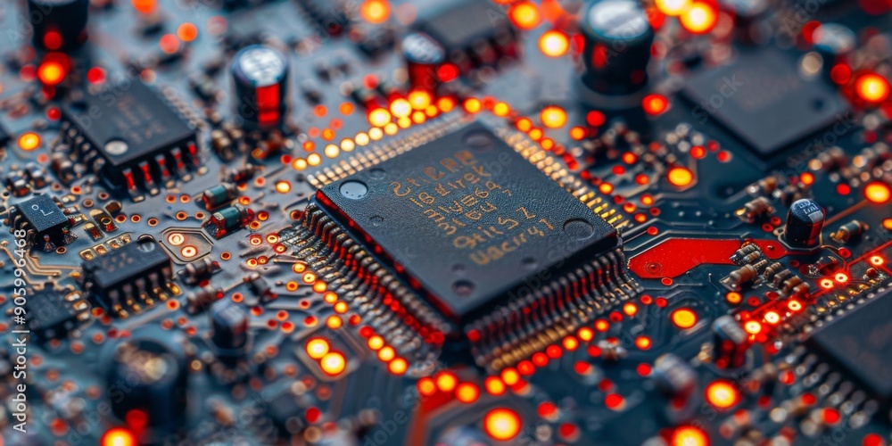 Innovative Digital Chip CPU: A Visual Journey Through the Evolution of ...