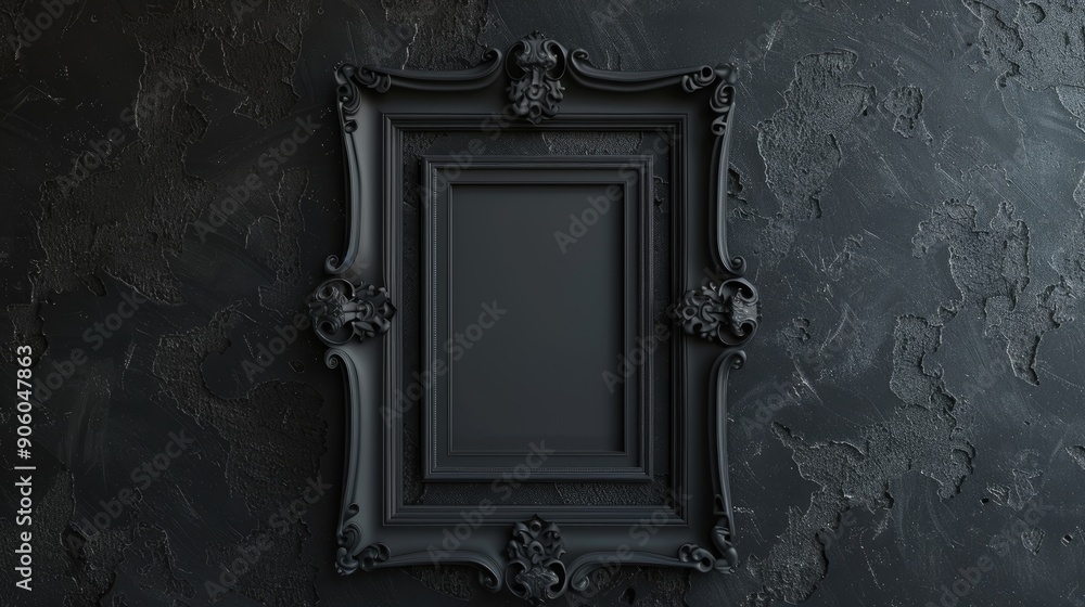 Elegant and luxury photo frames with 3 dimension effect, Ai generated ...