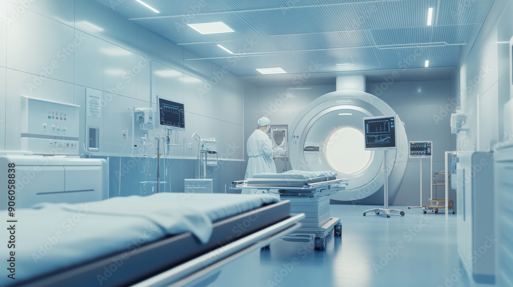 interior of the modern hospitals with all the latest amenities and ...