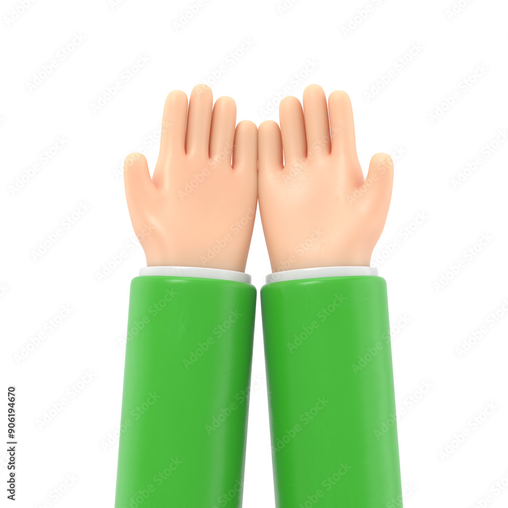 Transparent Backgrounds Mock-up. Two hands together with palms up,top ...
