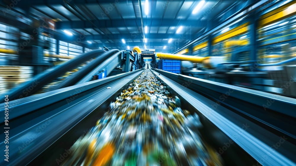 Dynamic waste sorting and processing system for sustainable energy ...