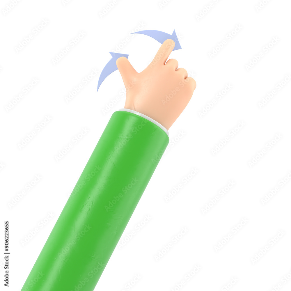 Transparent Backgrounds Mock-up. Touchscreen gesture line icons.3D ...