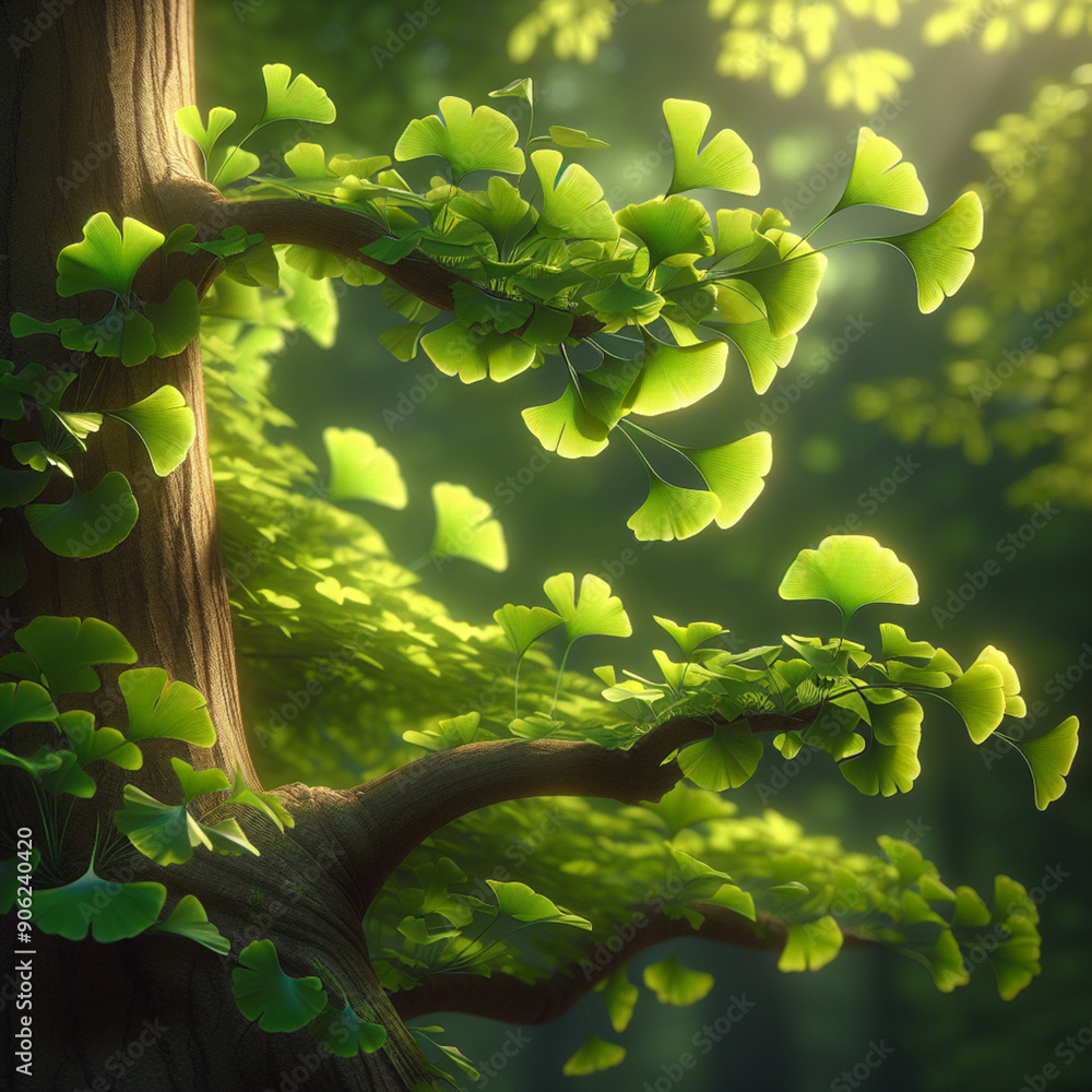 Some trees, like the Ginkgo biloba, are living fossils that date back ...