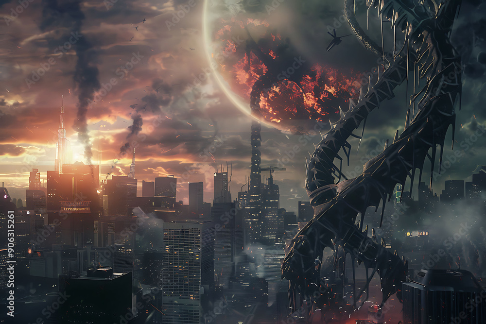 Dystopian rebellion where genetically modified humans with enhanced ...