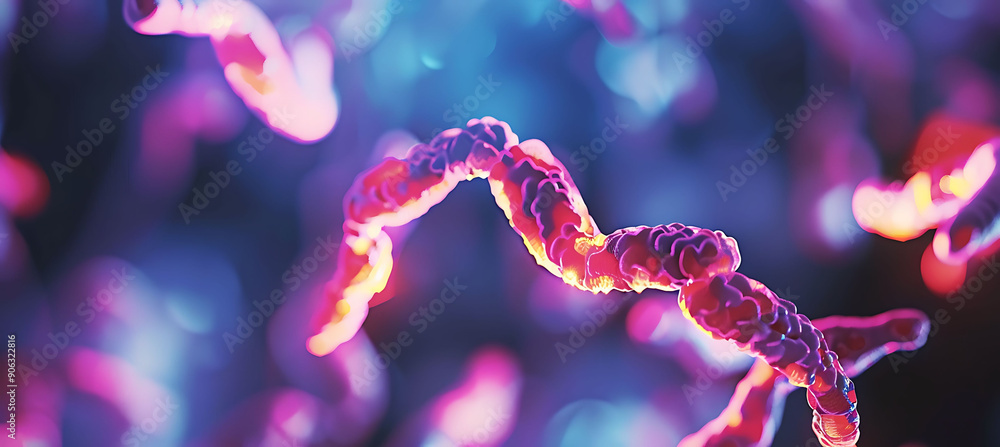 Chromosomal trisomy illustrated a karyotype showing an extra chromosome ...