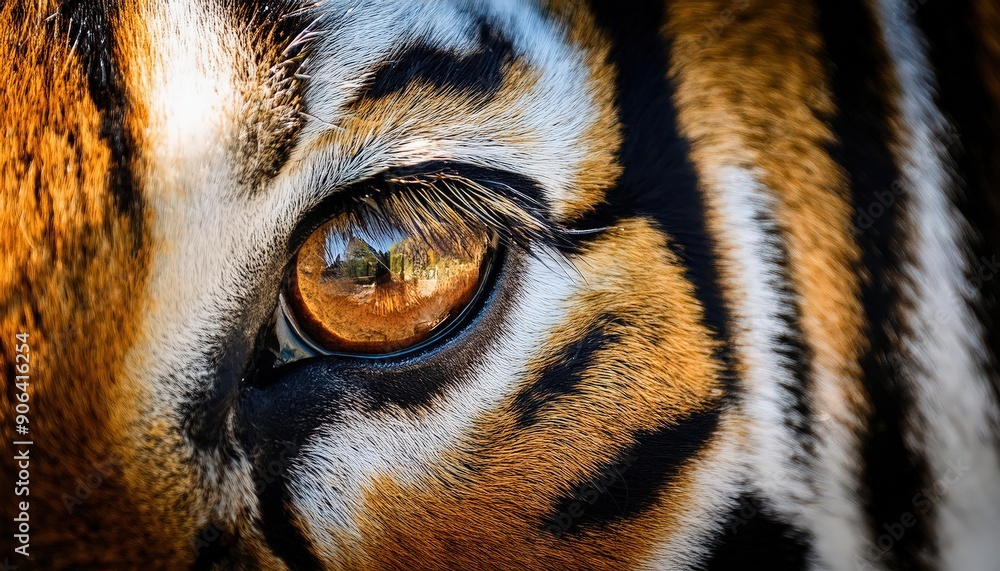 Apex predator known for strength and beauty. Striped coat provides ...