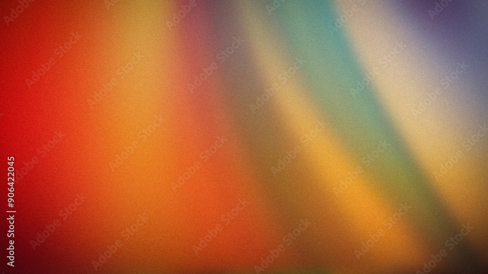 Vibrant multi-color gradient background with a smooth, grainy texture ...