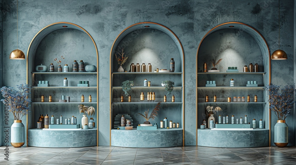 3D renderings for product displays featuring popular colors like blue ...