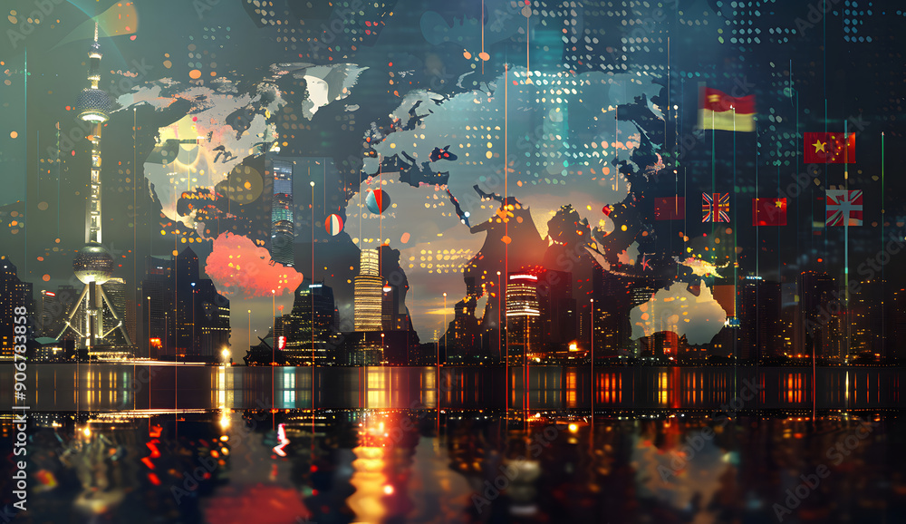 Multinational corporation expanding its operations into new countries ...