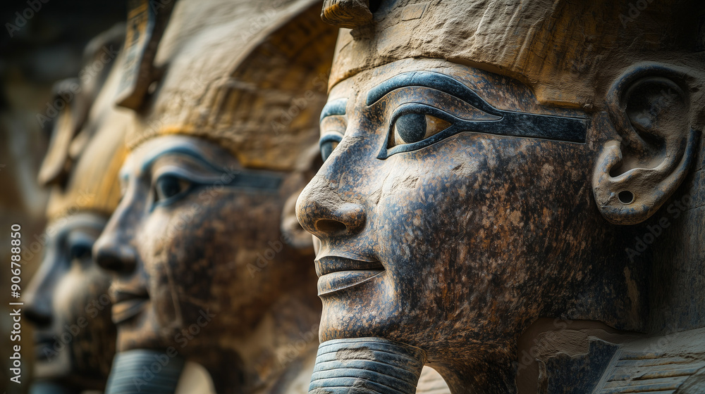 ancient egypt, pharaoh, illustration, Egyptian art, historical, royalty ...