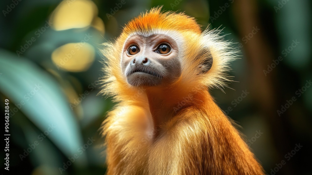 This type Javanese monkey is called langur or lutung the exotic primate ...