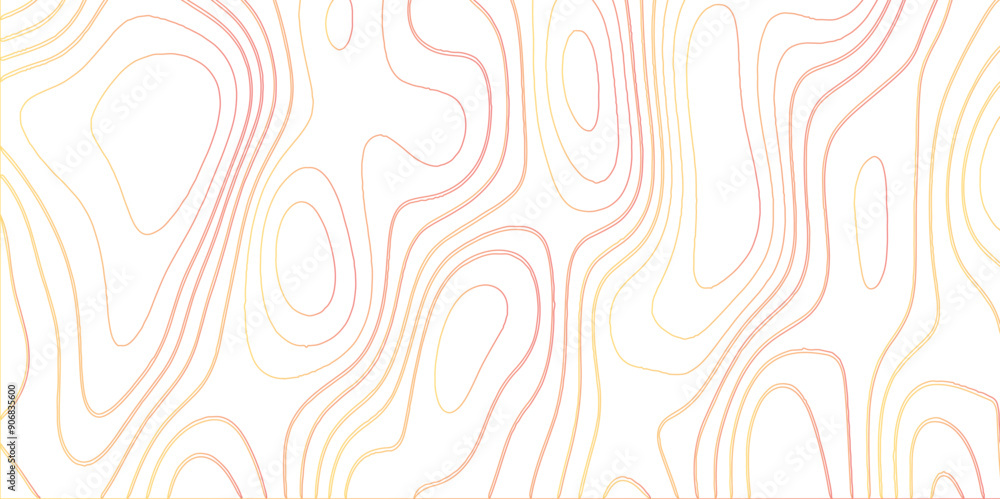 Topographic canyon geometric map relief texture with curved layers and ...