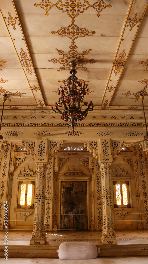 India, Madhya Pradesh, Shivpuri, Beautiful Intrior Architecture of ...