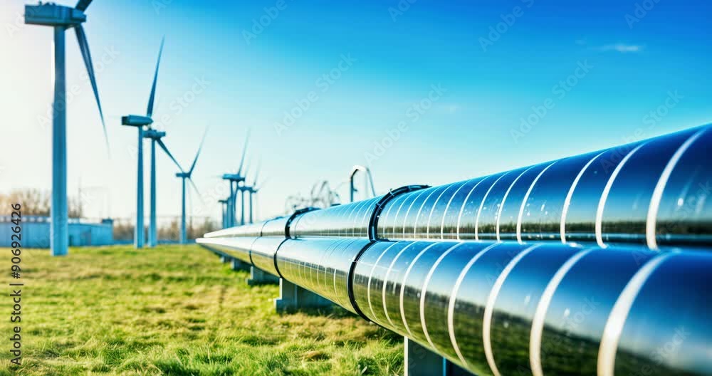 Pipelines and Wind Turbines: A Visual Representation of the Energy ...