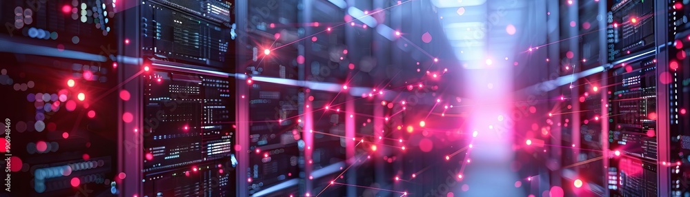 Image of a secure data center connected to multiple SASE nodes, Secure ...