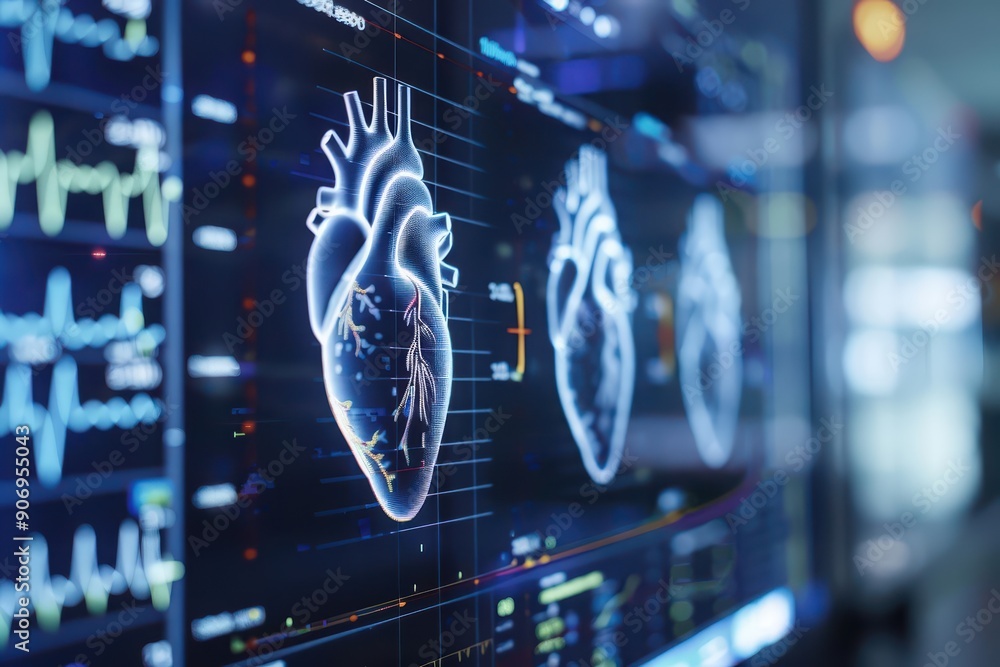 In cardiology, the use of echocardiograms helps visualize heart function and detect ...