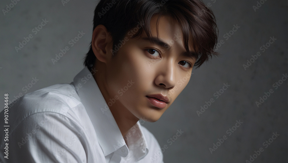 Famous asian beauty male actor perfect korean appearance kpop idol ...