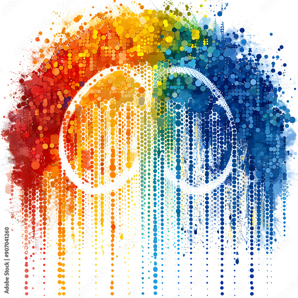 olympic ring color code dots .paris olympic 2024 theme colour dots ...