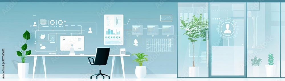 IT professional managing user permissions and roles on a secure ...