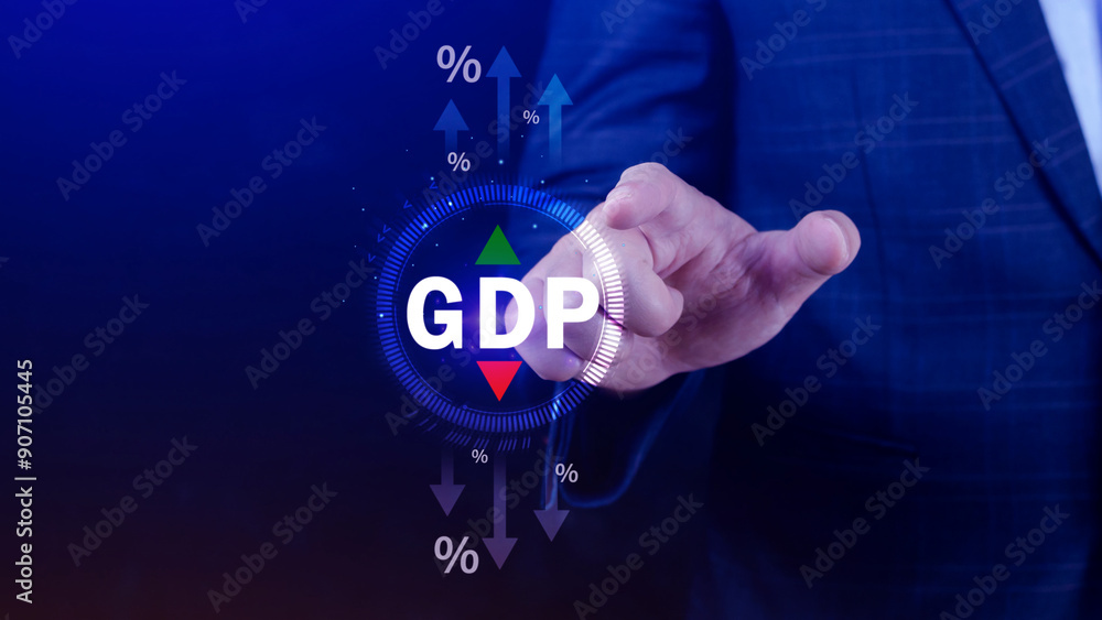 GDP business concept, GDP Gross Domestic Product Gross Domestic Product GDP improvement concept ...
