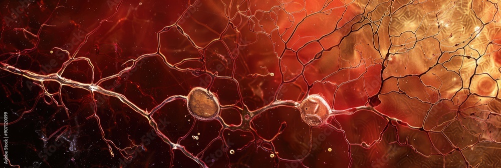 Oligodendroglia stained with Rio Hortega variant and Golgi silver ...
