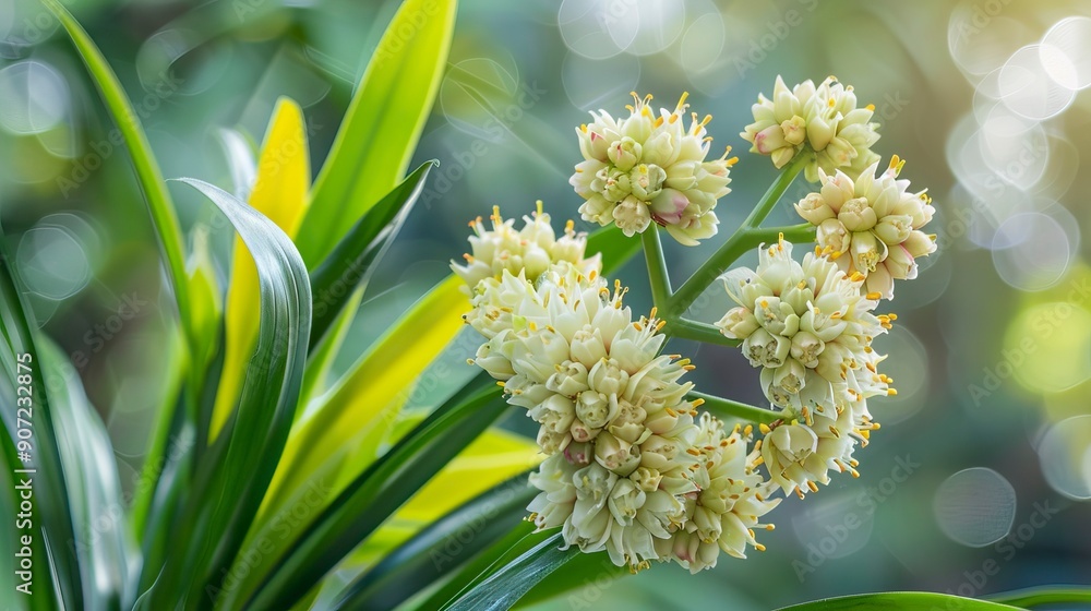 Fragrant Screwpine flower (Pandanus fascicularis, Pandanus odorifer ...