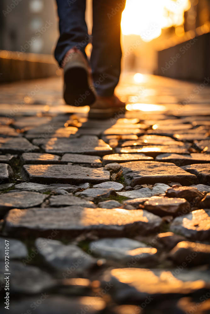 Moving Forward: A Visual Metaphor of Progress and Exploration through a ...