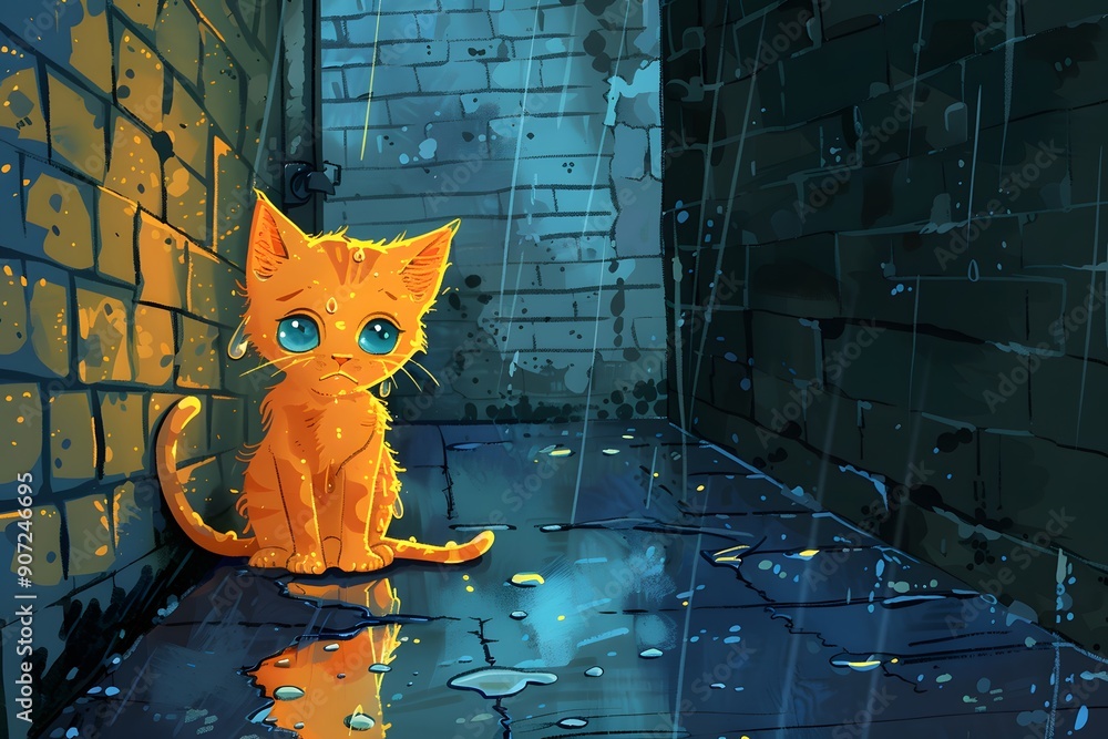 Animal sad and happy Moments with Tears and Comforting emotions. Crying ...