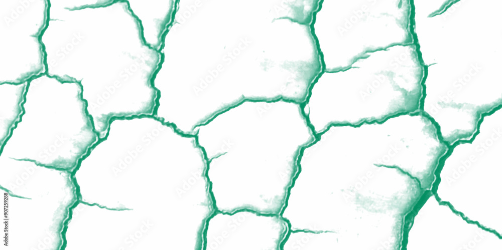 White paint green cracks background. Scratched lines texture. Scratched ...