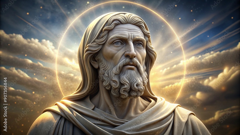john the apostle and author of revelation Stock Photo | Adobe Stock