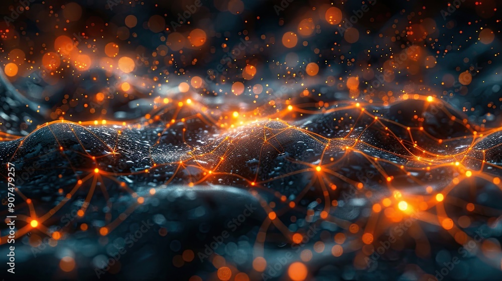 spread of digital brain connections. Artificial intelligence and the ...