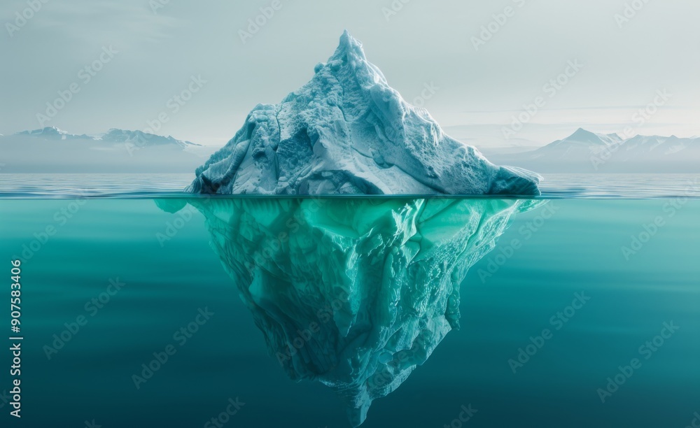 Unseen Threats Loom Beneath the Surface: A Visual Metaphor for Hidden ...
