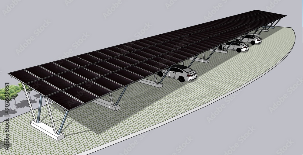 Solar Car Parking: Sustainable, Efficient, and Innovative Solutions for ...
