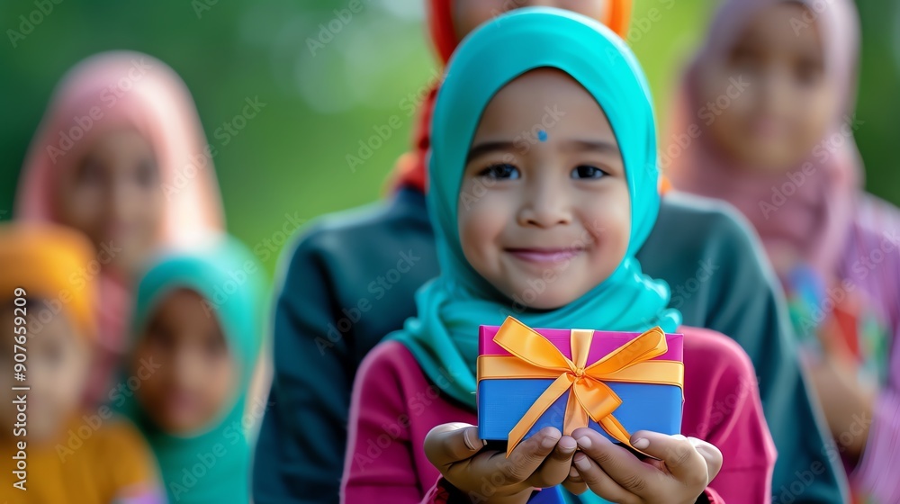 Authentic charitable giving during Ramadan with families receiving aid ...