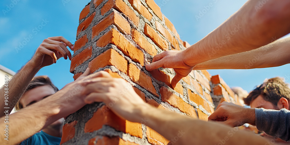 Brick Bonding: A group of friends and family members bonding over the ...