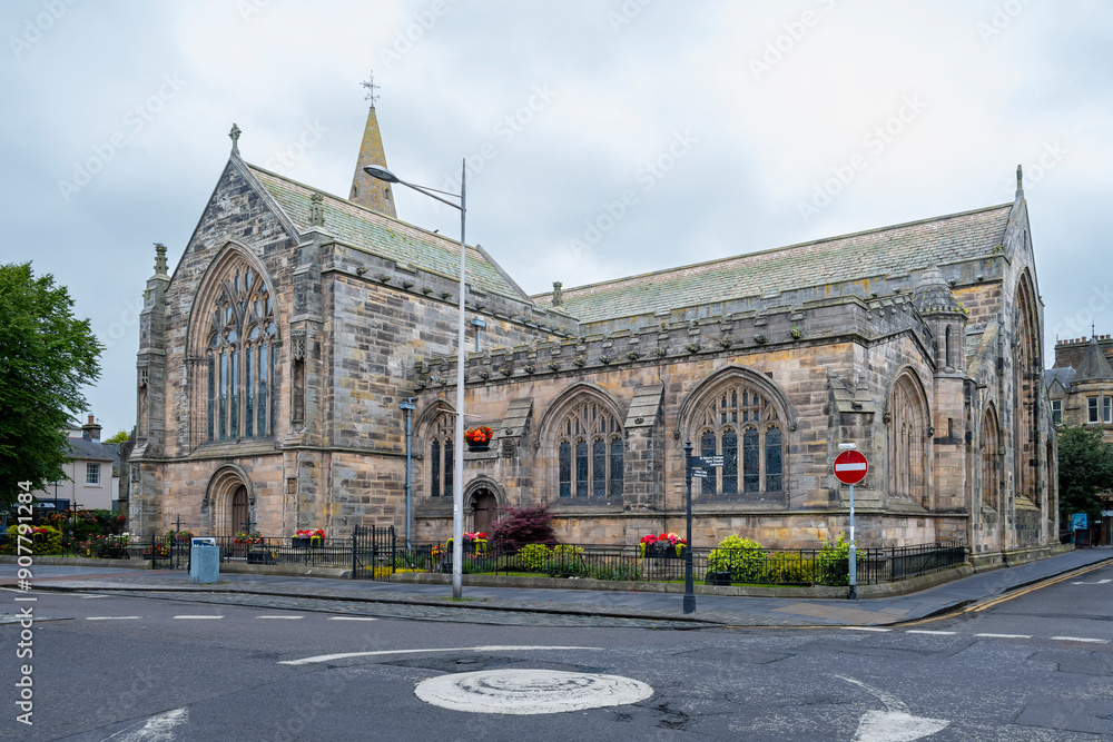 Iconic architecture of St Andrews and the old an old church the birth ...