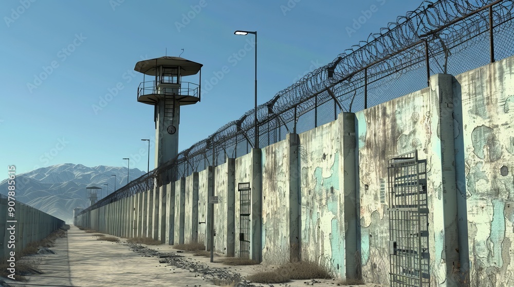 The prison is known for its strict security measures, which include ...