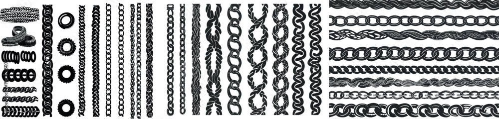 Design elements like braids seamlessly woven into the pattern. Rope and ...