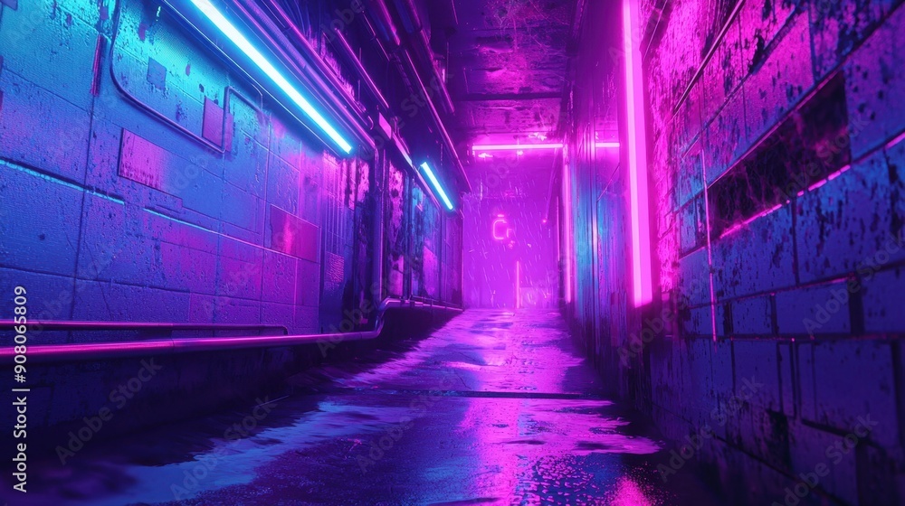 18. Brain function, cyberpunk, establishing shot, visual hierarchy ...