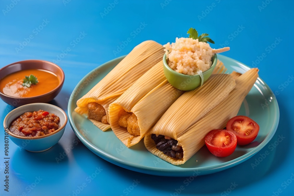 Authentic Mexican Tamales: A Taste of Tradition Stock Photo | Adobe Stock